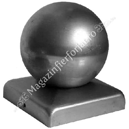 62.012.12 Capac pentru teava patrata de 120x120mm cu bila goala de D.1 ...