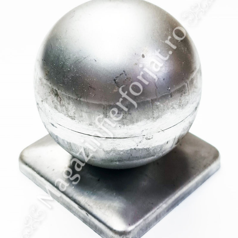 62.010.10 Capac pentru teava patrata de 100x100mm cu bila goala de D.1 ...