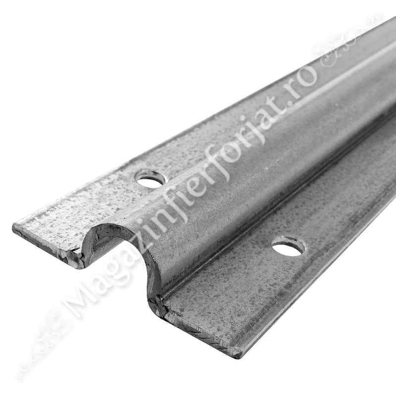 Sina de culisare profil "R" - Rotund D.20mm, aplicata galvanizata 3ML ...